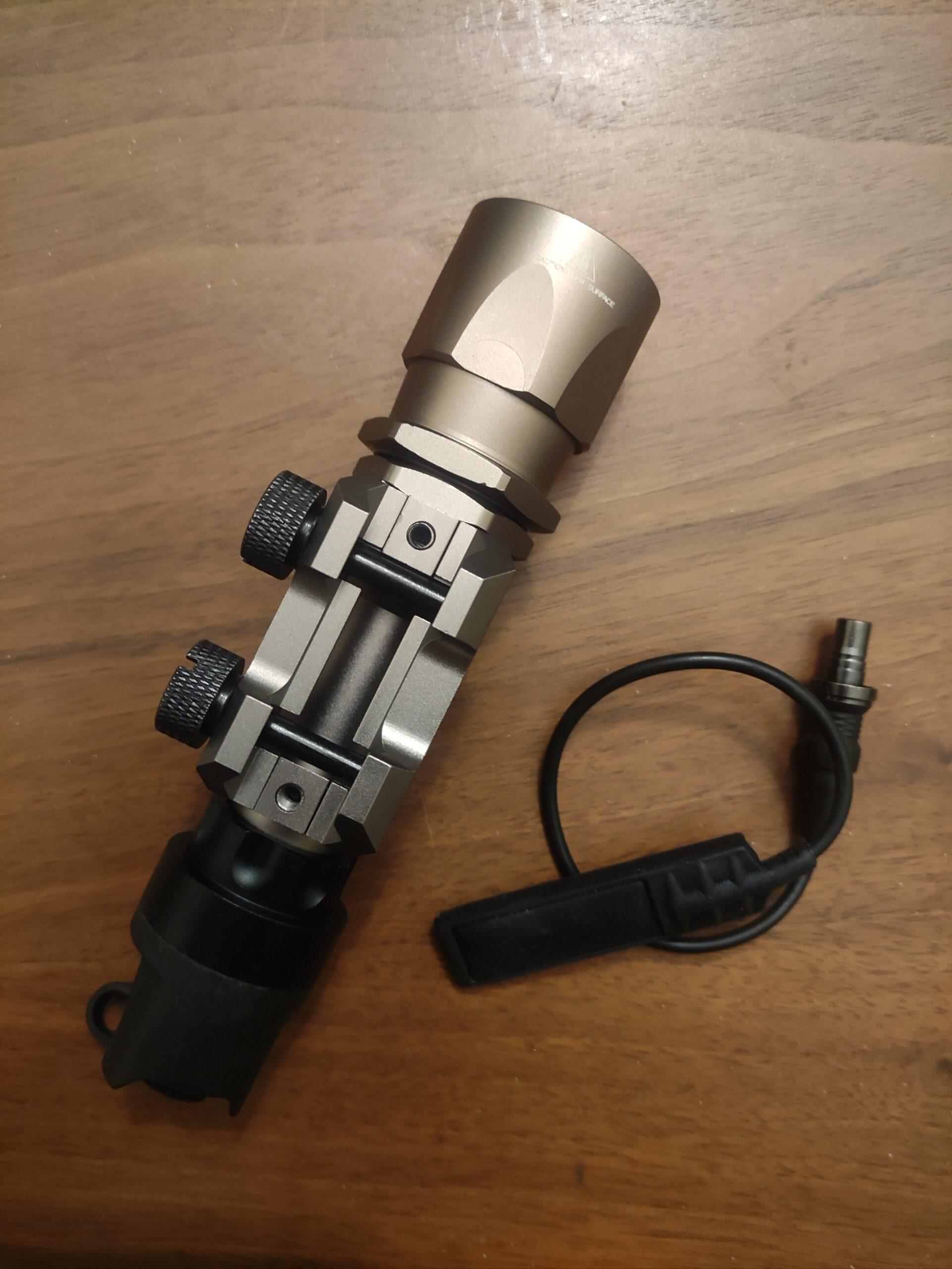 Surefire Clone M4 M16 Weapon Flashlight 600 Lumes Bright Light ...