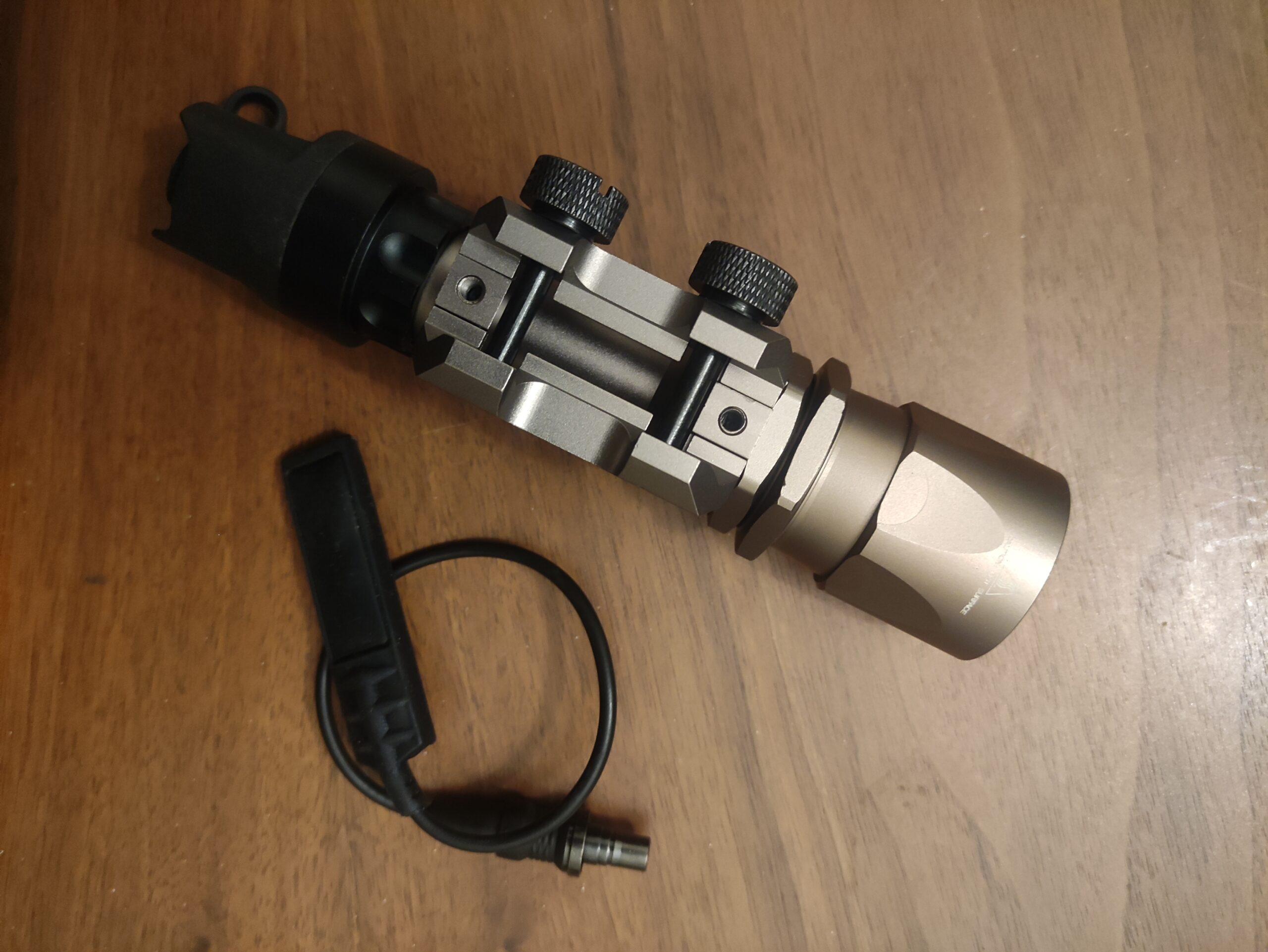 Surefire Clone M4 M16 Weapon Flashlight 600 Lumes Bright Light ...