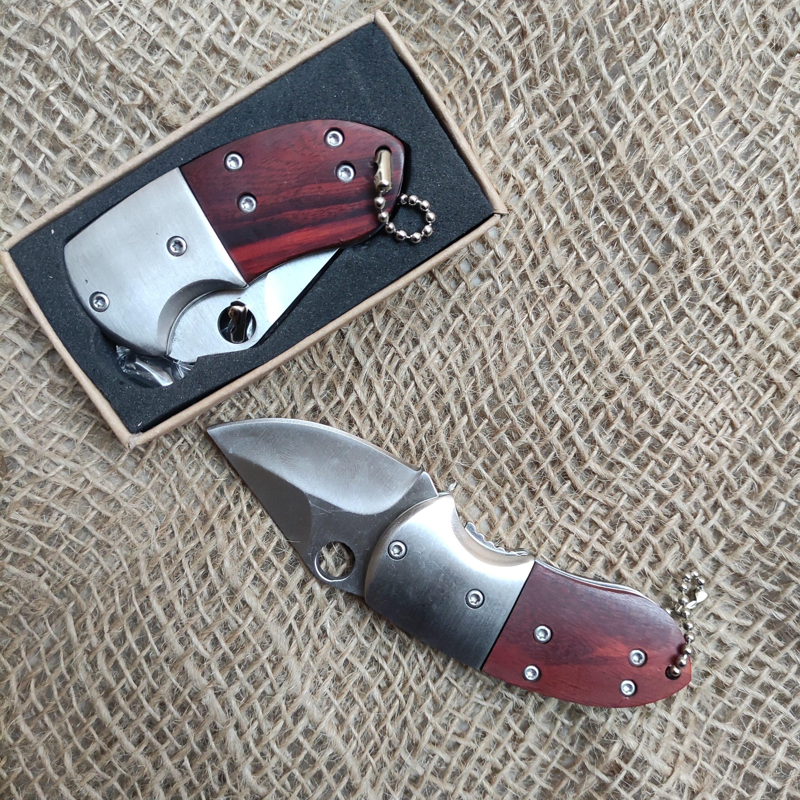 Mini Folding Knife Pocket Knife Folding Knife Blade 2.5 inch Overall 5. ...